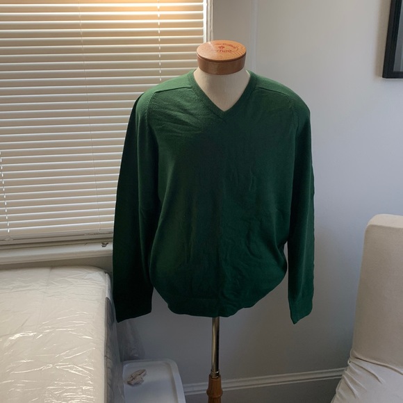 L.L. Bean | Sweaters | Two Ll Bean V Neck Sweater One Green And One ...